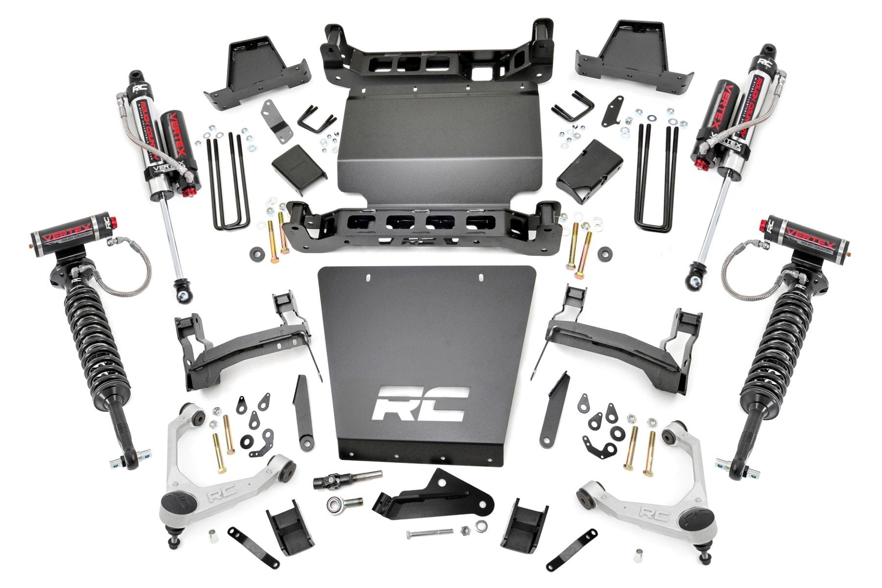 Rough Country 7 Inch Stamped Steel LCA Lift Kit | Forged UCA | Bracket ...