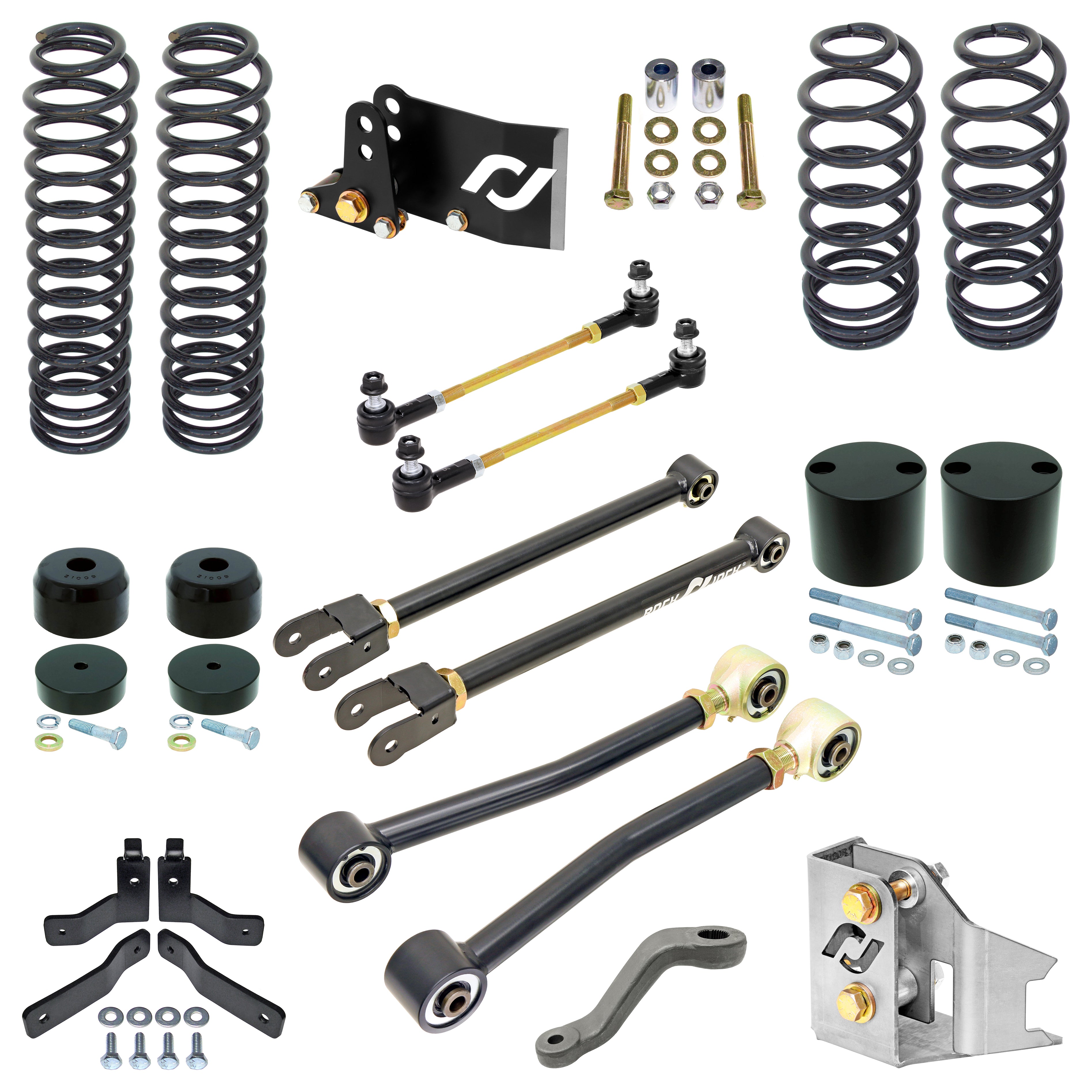 RockJock Suspension Lift Kit (RJ-JK2DR0-101) – LSD Motorsports