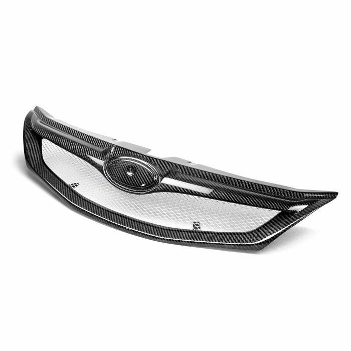 Seibon STI-Style Carbon Fiber Front Grille For 2008-2010 Subaru Imprez ...